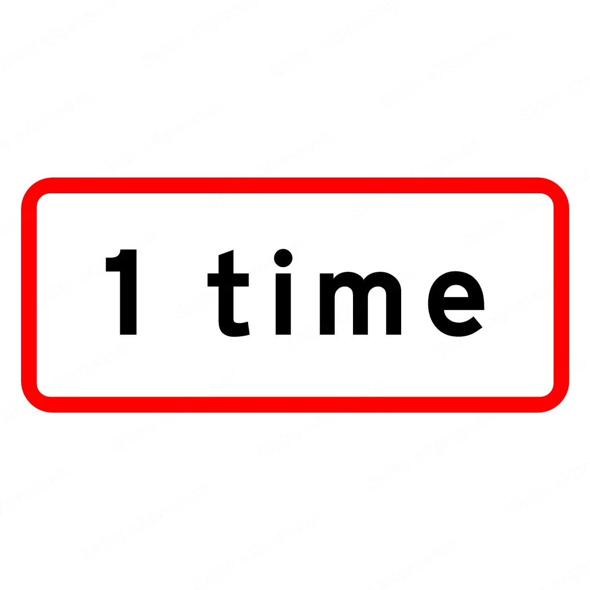 Undertavle U3.1 | 25x50cm | 1 Time | Toolshoppen.dk